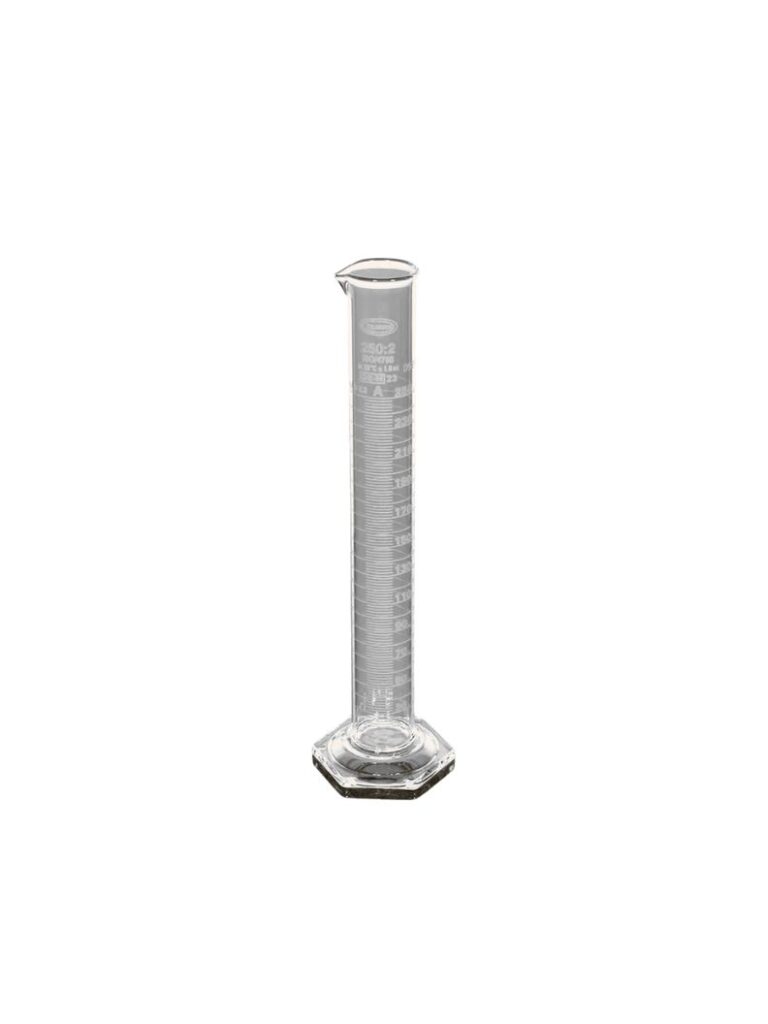 Measuring Cylinder, Grade A with Batch Certificate, Hexagonal Base ...